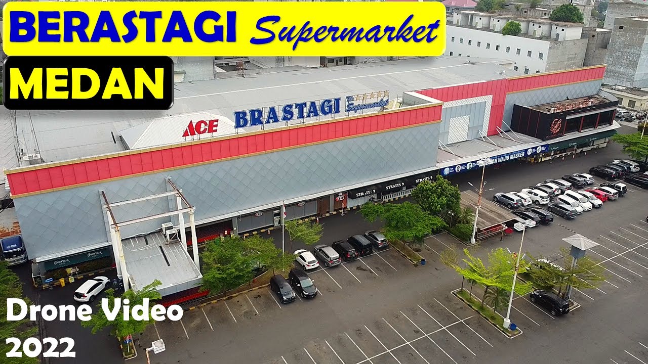 BERASTAGI SUPERMARKET MEDAN DRONE VIDEO - YouTube