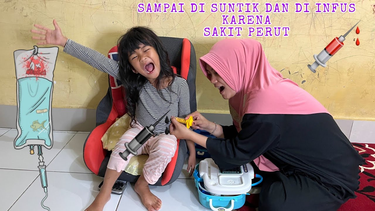 DI INFUS KARENA SAKIT PERUT MENCRET MENCRET AKIBAT KEBANYAKAN NGEMIL ...