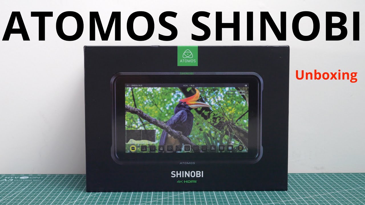 Atomos Shinobi Unboxing - YouTube