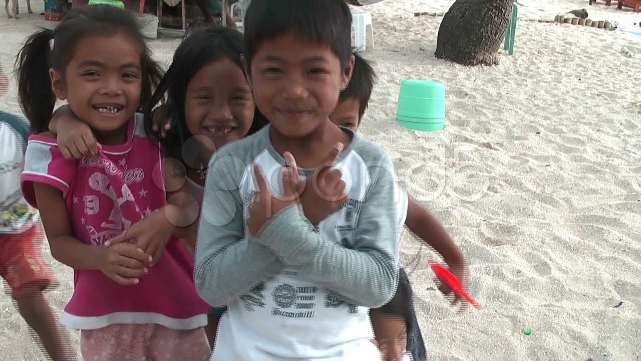 Smiling Philippine children. Stock Footage - YouTube