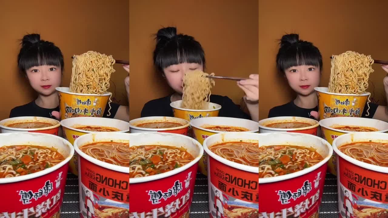 ASMR MUKBANG | Spicy Noodles, Soft Boil Egg & Cheesy Rice Cakes ...