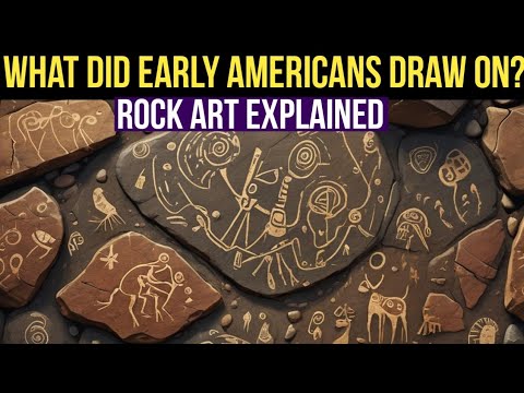 What Did Early Americans Draw On? | Prehistoric Rock Art Explained ...