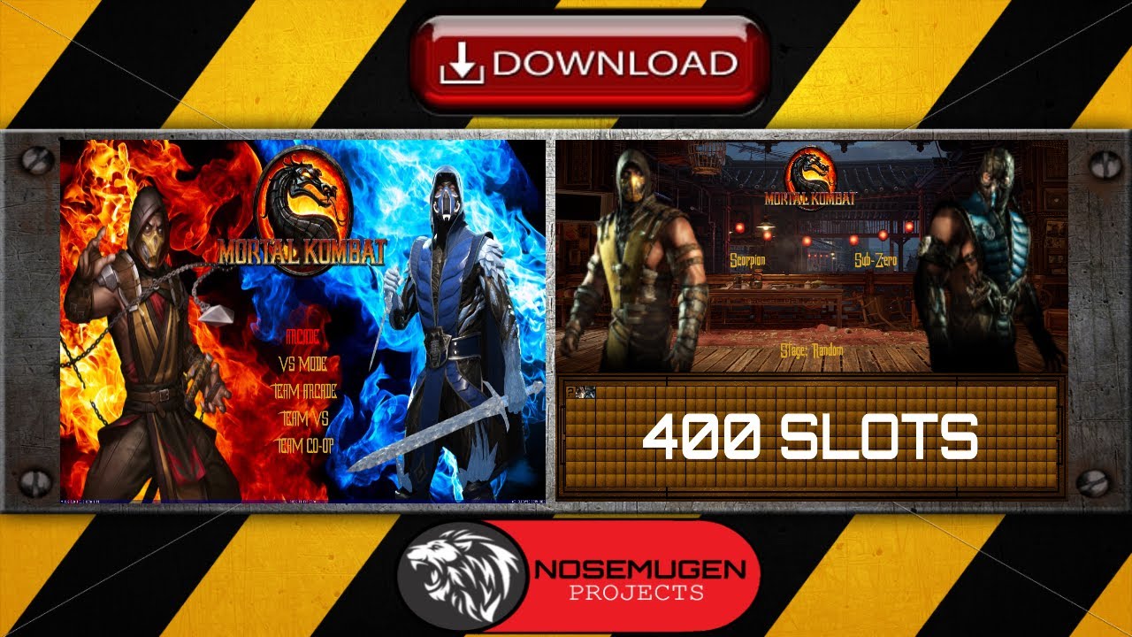 SCREENPACK - MORTAL KOMBAT PROJECT 90% - 400 SLOTS BY NOSEMUGEN [ MUGEN BETA 1.1 ] + DOWNLOAD ...