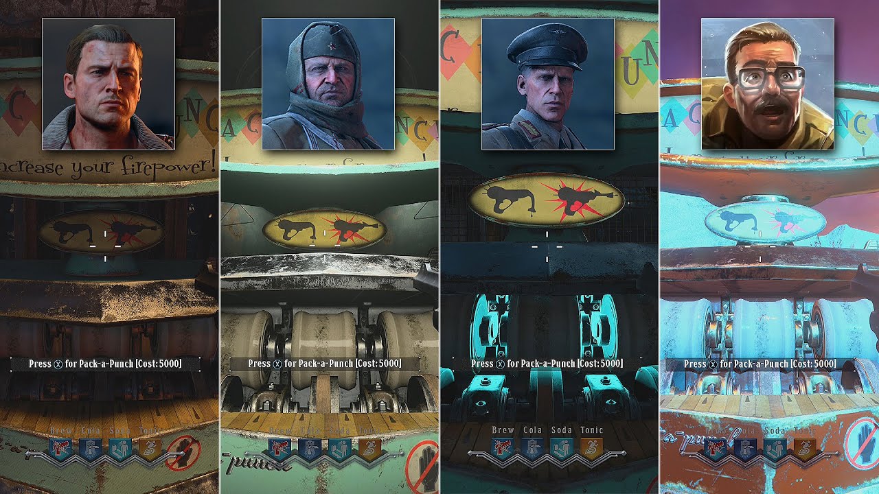 Trying to Pack-a-Punch w/ ALL BO4 Characters (AETHER) - QUOTES - YouTube