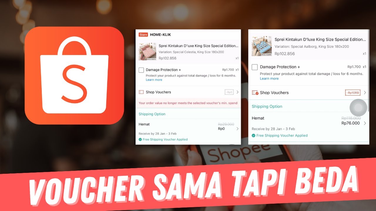 Cara Check Out Rp 0 di Shoope dengan Banyak Items - YouTube