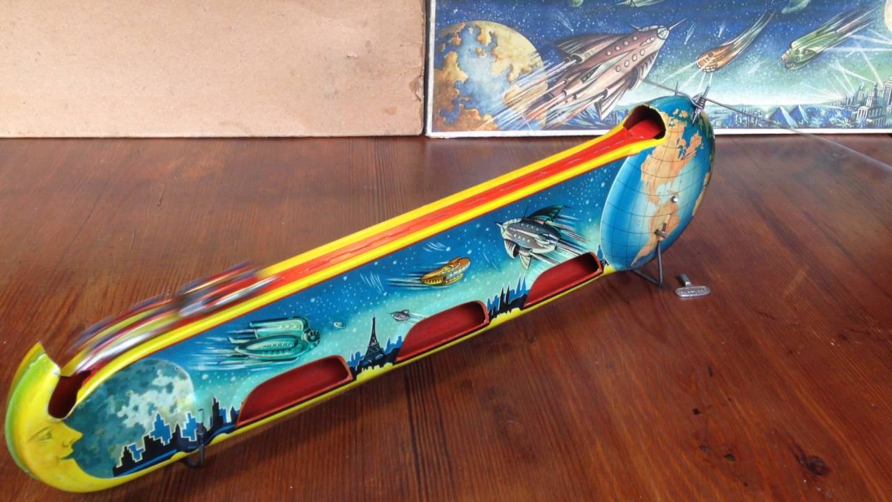 TECHNOFIX 262 TERRA LUNA SPACE TOY - YouTube