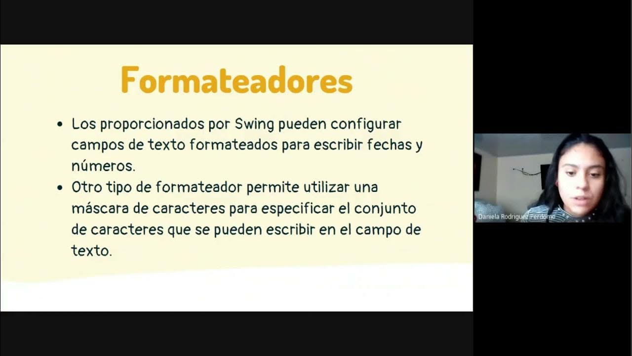 Formatted Text Fields - Swing Java - YouTube
