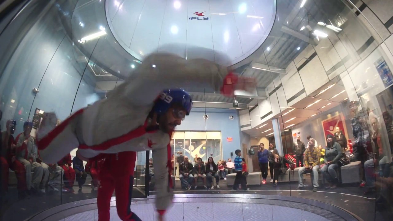 Ifly Indoor skydiving Fail - YouTube