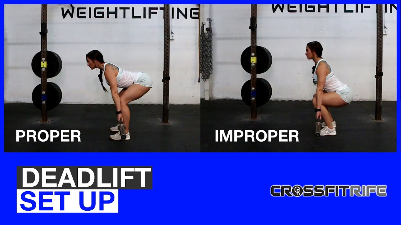 Deadlift- Proper Set-Up - YouTube