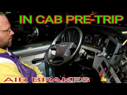 IN CAB PRE-TRIP INSPECTION (practica) prime inc - YouTube