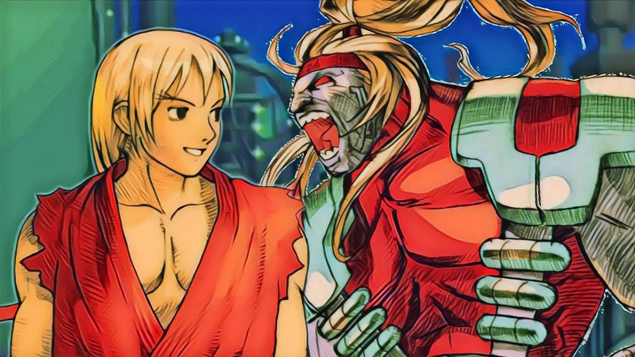 Ken, Omega Red, M. Bison, Wolverine | Marvel Super heroes vs Street ...