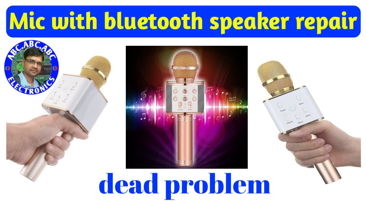 wireless mic with bluetooth speaker dead problem solution। Bluetooth ...