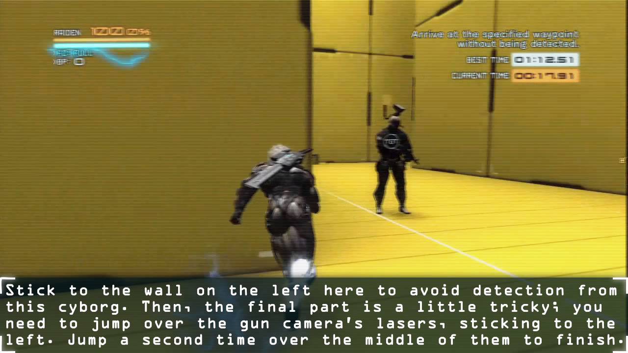 Metal Gear Rising - VR Mission 11 Guide - YouTube