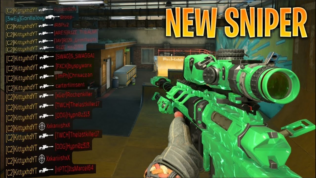 I Hit ALL of this in 1 DAY with the NEW BO4 SNIPER RIFLE - YouTube