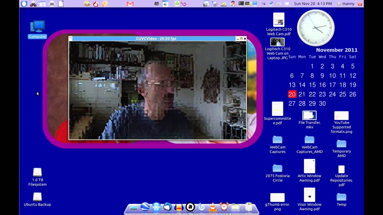 Ubuntu Computer Icon on Desktop - YouTube