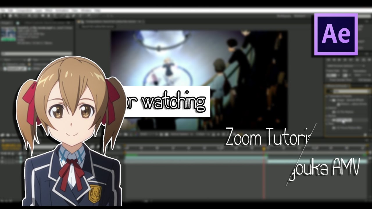 Zoom - AMV After Effects Tutorial - YouTube