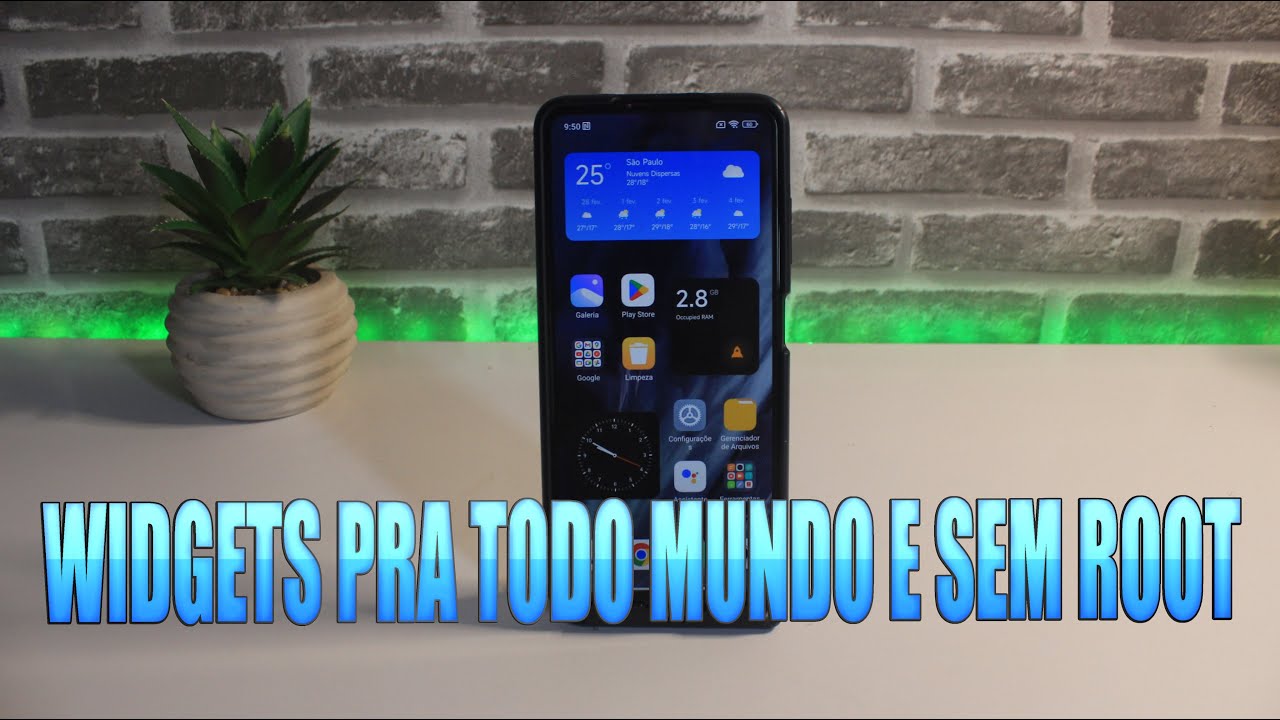 MIUI WIDGETS SEM ROOT EM QUALQUER XIAOMI, REDMI OU POCO - YouTube
