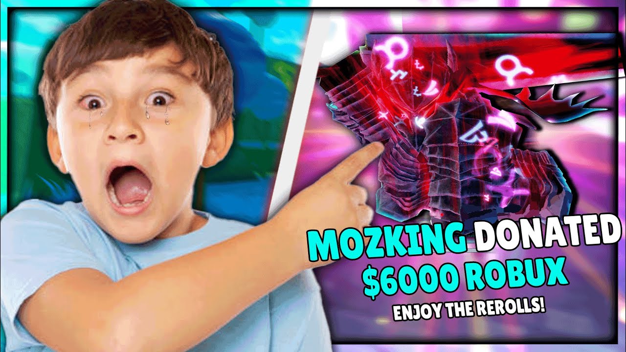 Spending $6000 ROBUX On A Subscribers Account To Get Him 0.1% Mythic ...