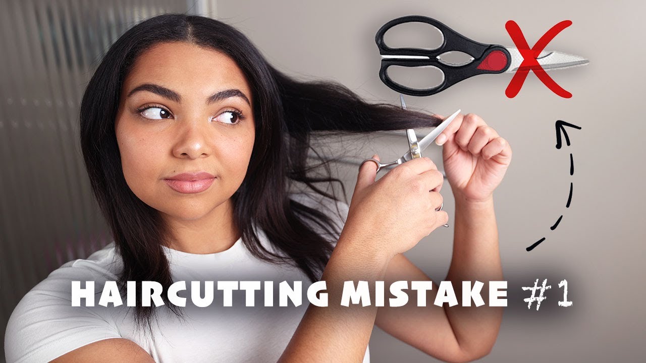 don't fall for these DIY haircutting mistakes - YouTube