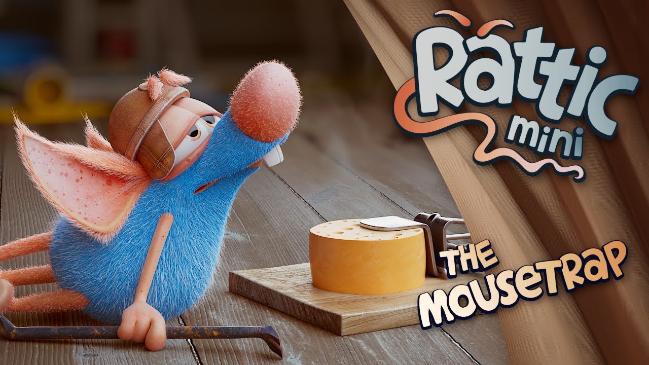 Rattic Mini – The Mousetrap | Funny Cartoons For Kids - YouTube