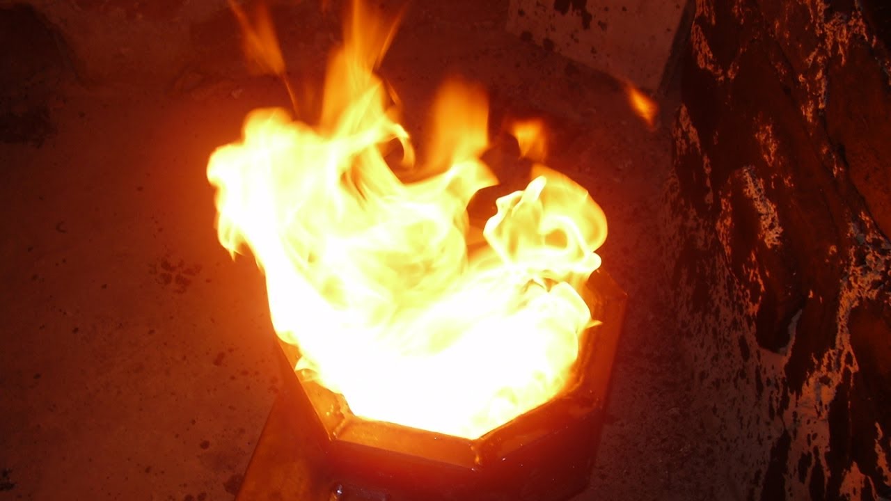 Homemade Waste Oil Burner. How To Make. How its Made. - YouTube