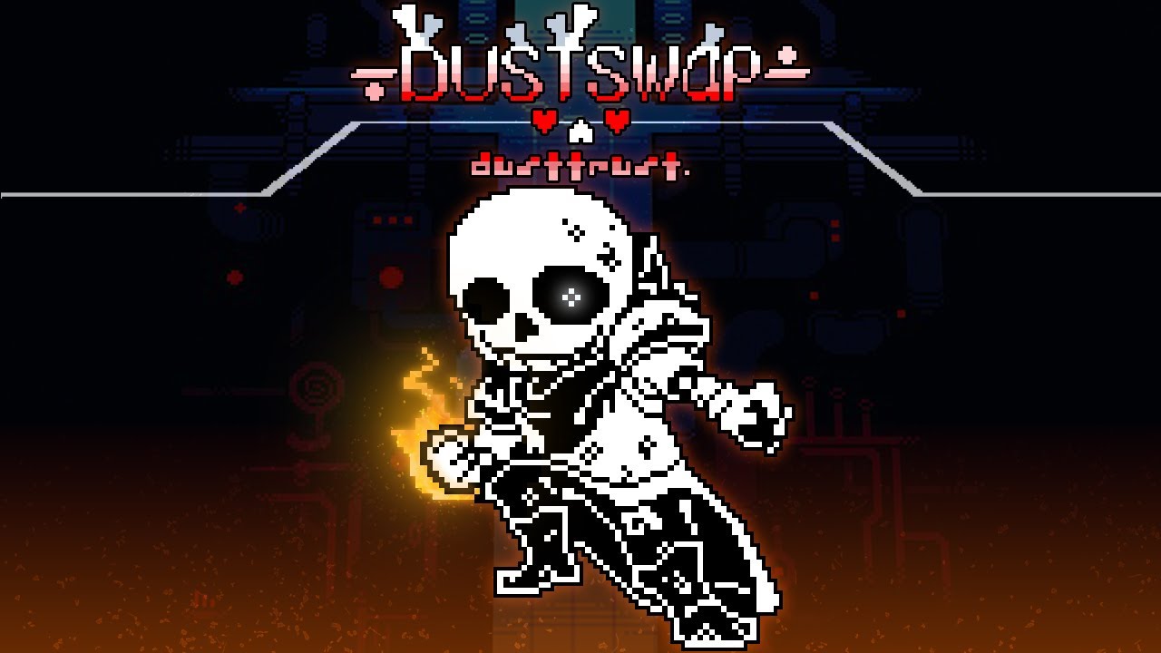 DUSTSWAP:DUSTTRUST - sans FIGHT | Full Battle | NIK ERA - YouTube