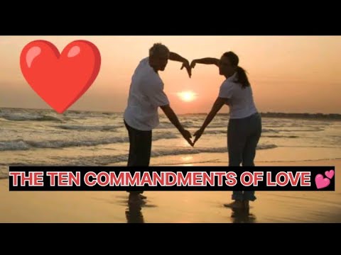 THE TEN COMMANDMENTS OF LOVE ️APPLY THEM THANK ME LATER ️💯#subscribe # ...
