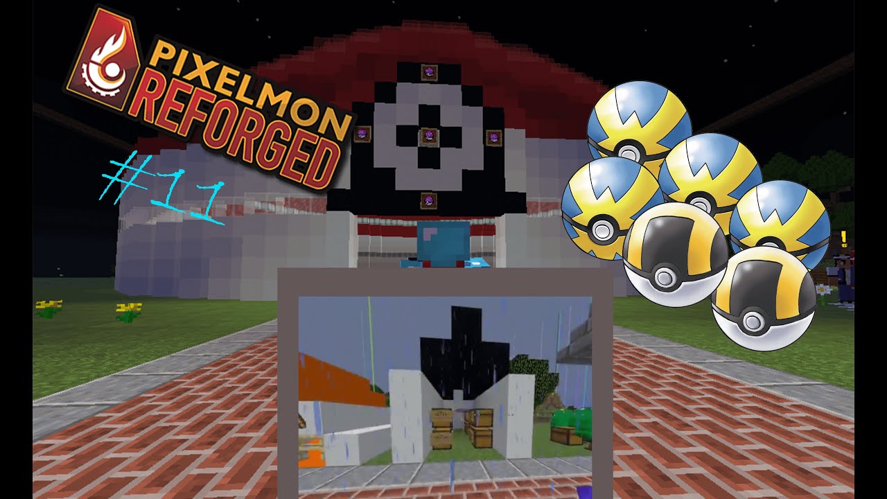 THE TM AND TR SHOP IS MADE | Pixelmon Part 11 - YouTube