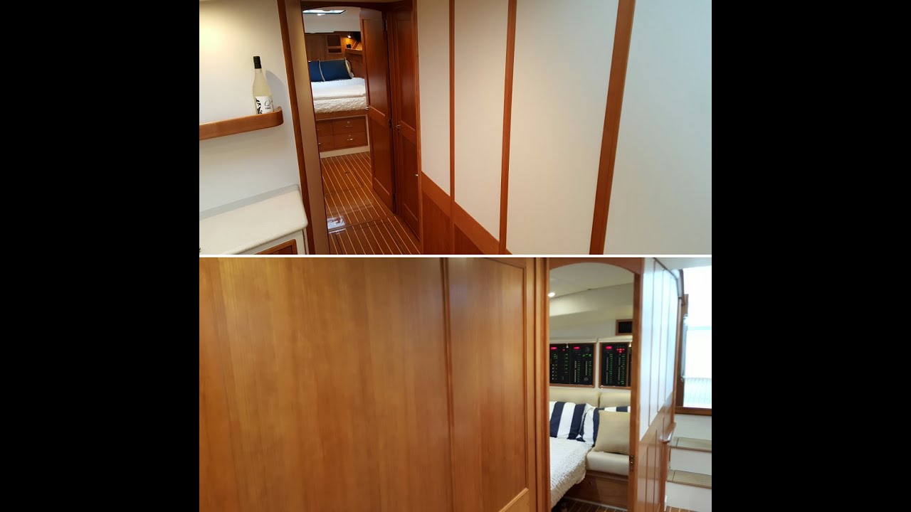 MJM Yachts 50z Portable Bulkhead System - YouTube