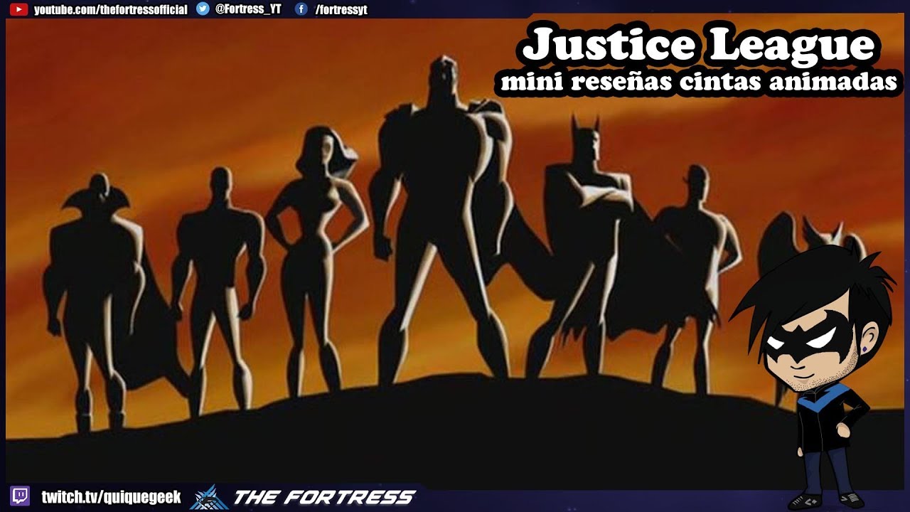 Liga de la Justicia (películas animadas) - YouTube
