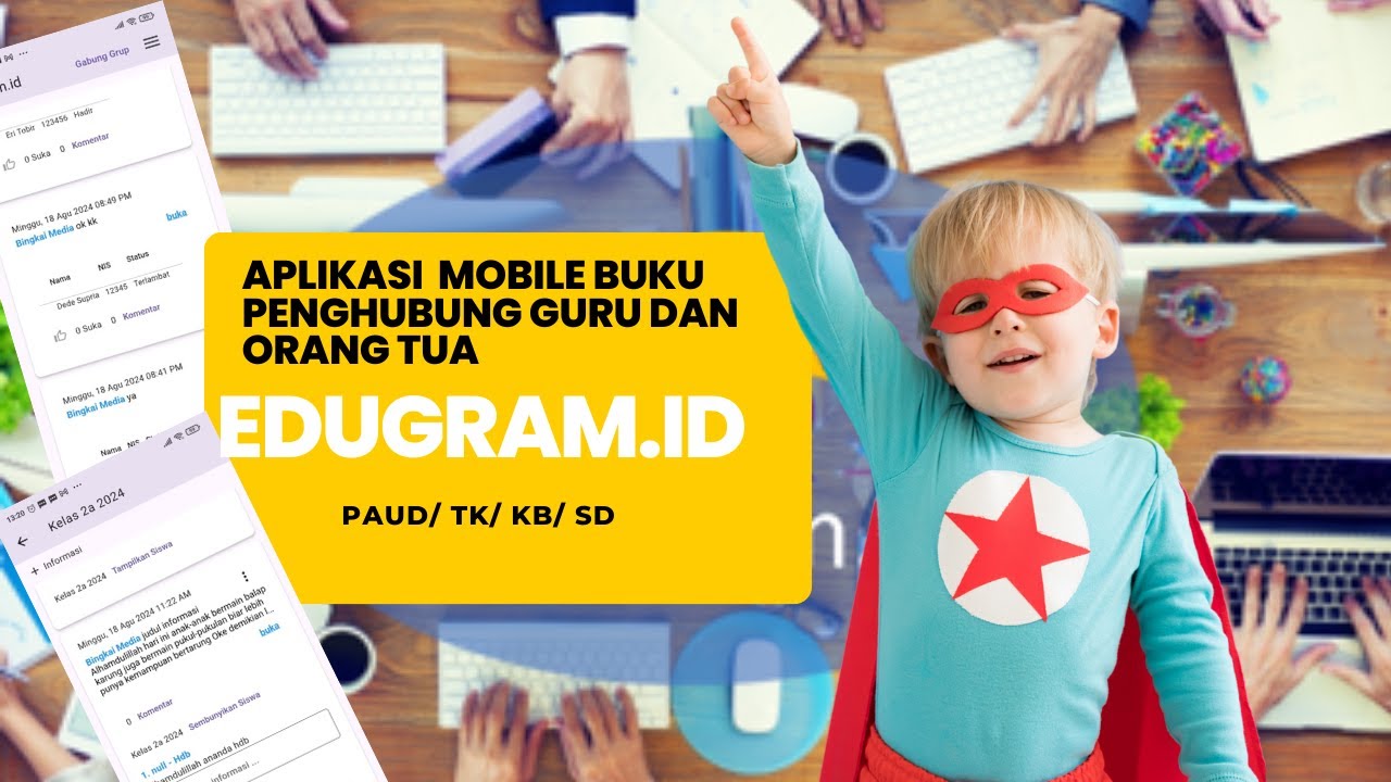 Aplikasi buku penghubung untuk PAUD /TK /KB tutorial edugram id - YouTube