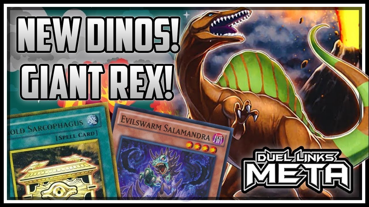 **NEW!!** Giant Rex Brings Dinos Back from Extinction!! [Yu-Gi-Oh! Duel ...