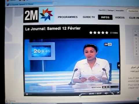 2M journal TV part 2/2 Maroc Exposition Allirand Institut français ...