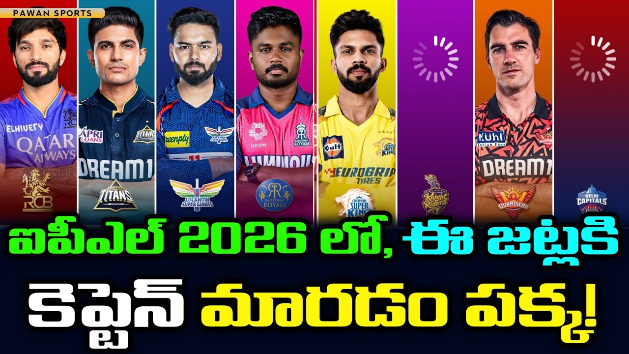 3 teams can change their captains for IPL 2026 🤯 || IPL Auction 2026 ...