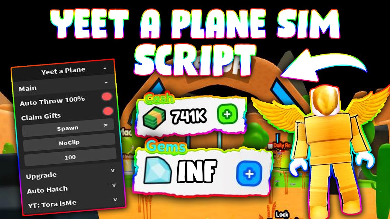 *NEW* Yeet a Plane Simulator Script (PASTEBIN 2023) (AUTO THROW 100%, CLAIM GIFTS, AUTO HATCH ...