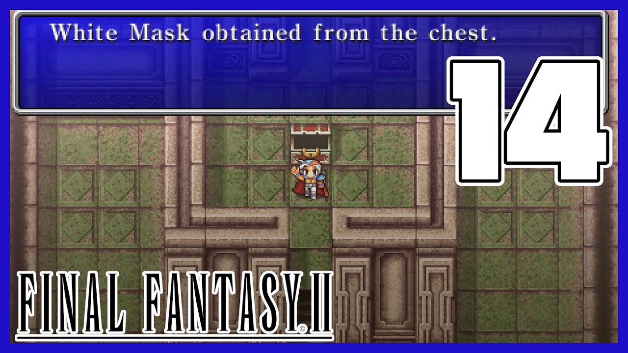 The White Mask in the Walls of Castle Fynn | Final Fantasy II (PSP ...