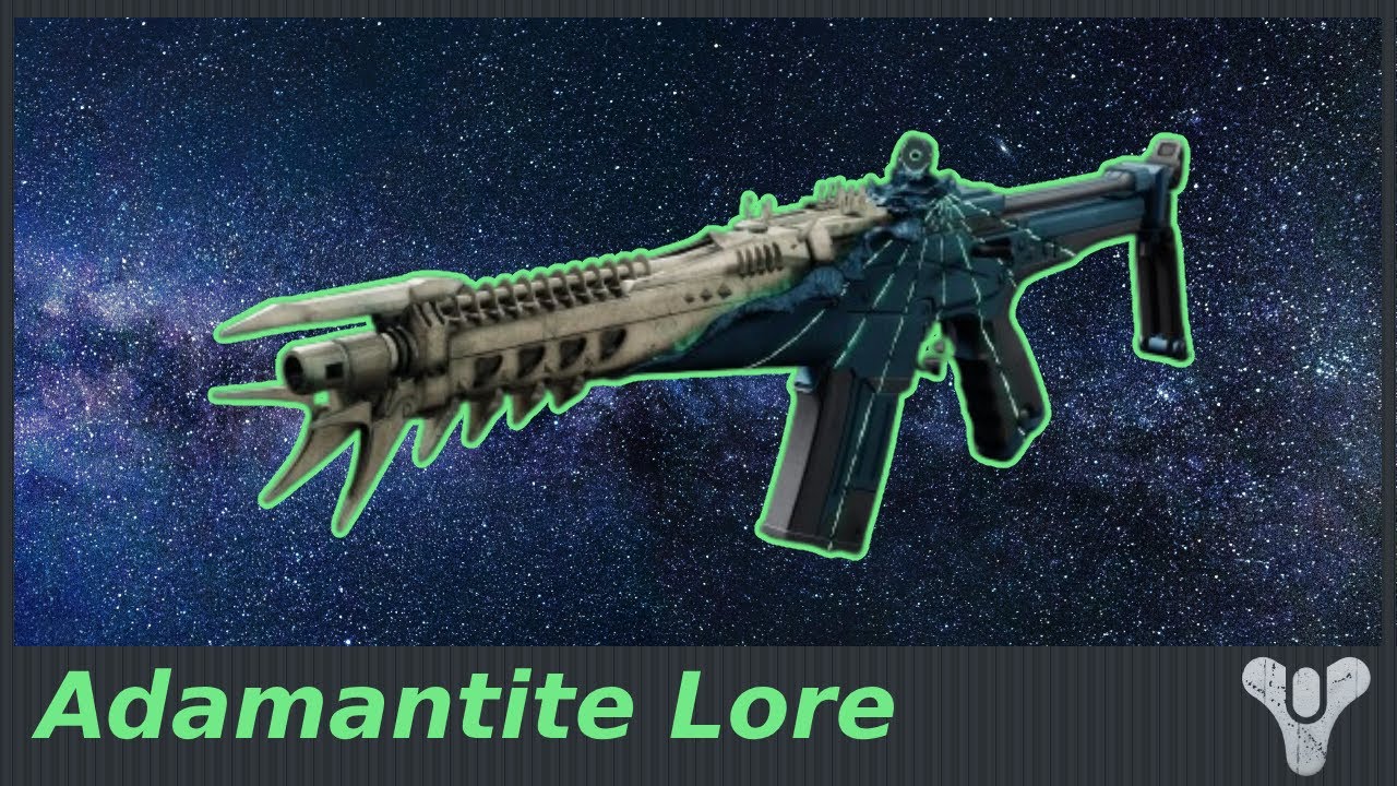 Destiny 2: Adamantite Lore - YouTube