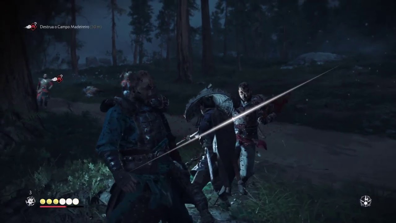 Ghost of Tsushima - Postura do vento - YouTube