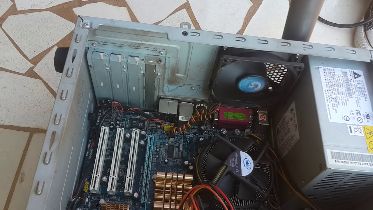 Cleaning Computer Box - YouTube