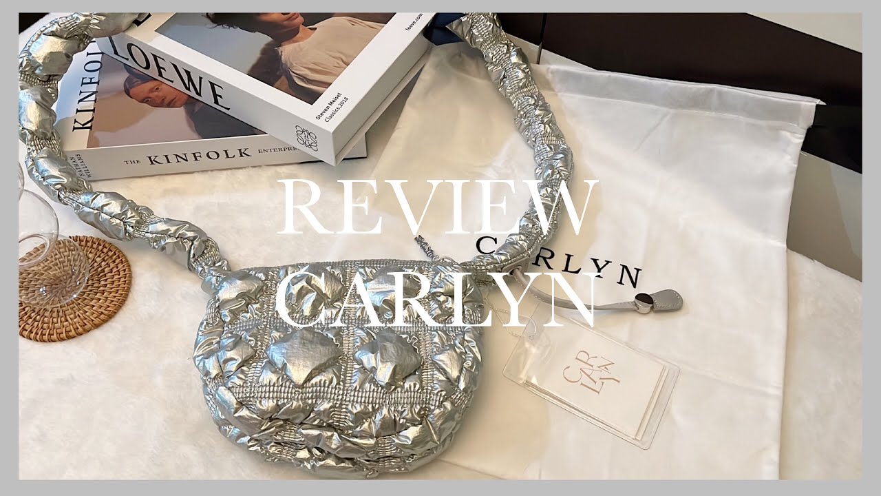 EP.16 | รีวิวกระเป๋า Carlyn Poing Bag สี Silver - YouTube