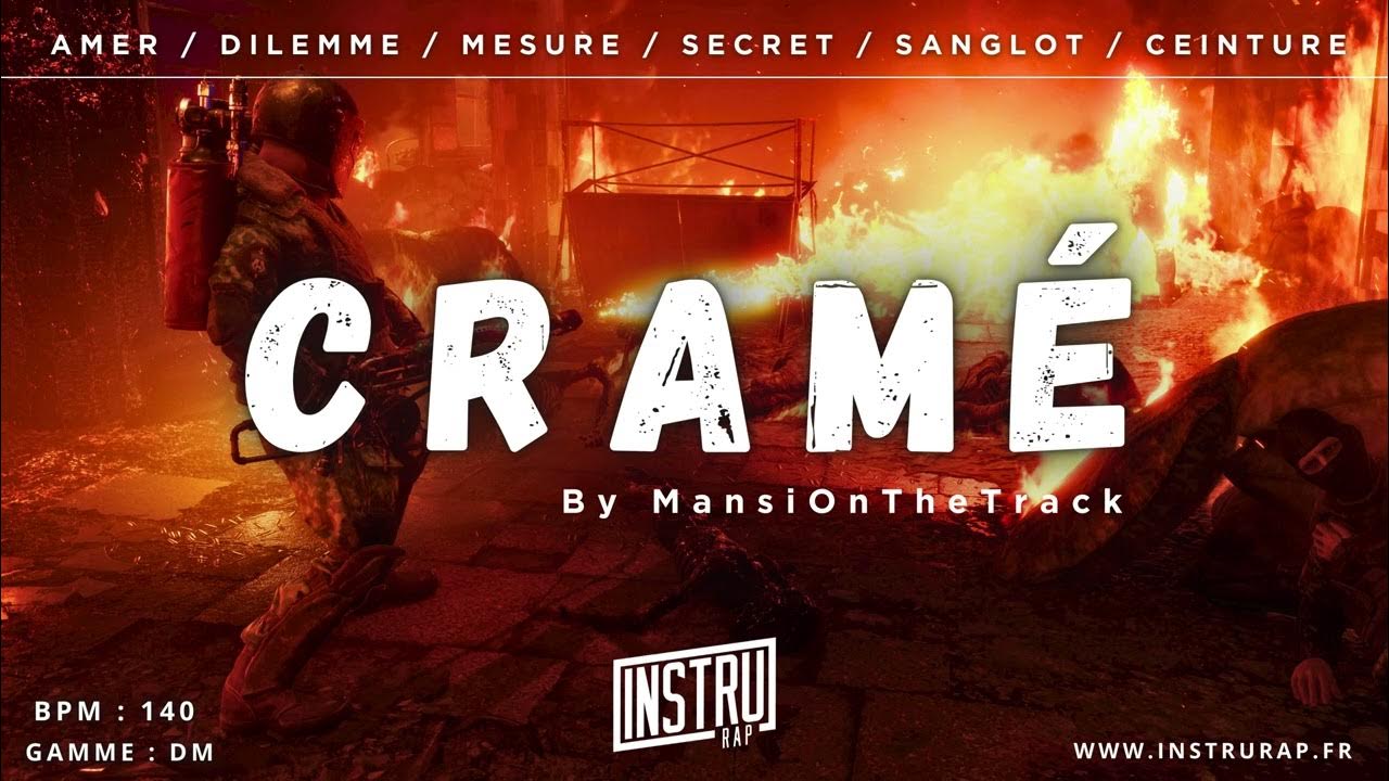 [FREE] Instru Rap Drill Freestyle Lourd 2024 "CRAME" By MansiOnTheTrack - YouTube