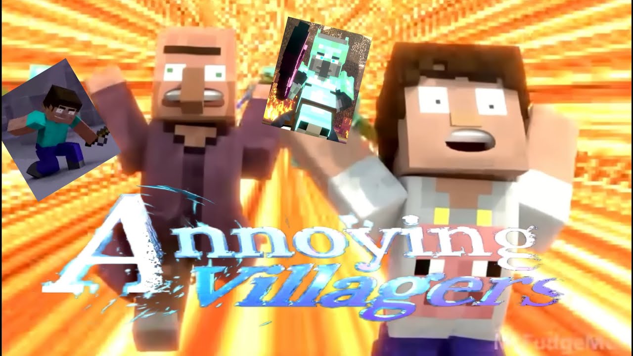 CHAOS with Boop and MrFudgeMonkeyz! | Annoying Villagers random edit ...