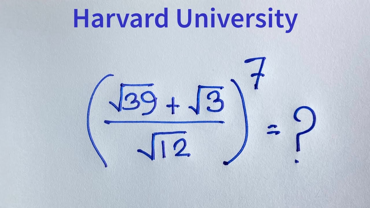 Harvard University admission interviews tricks | Maths olympiad algebra ...