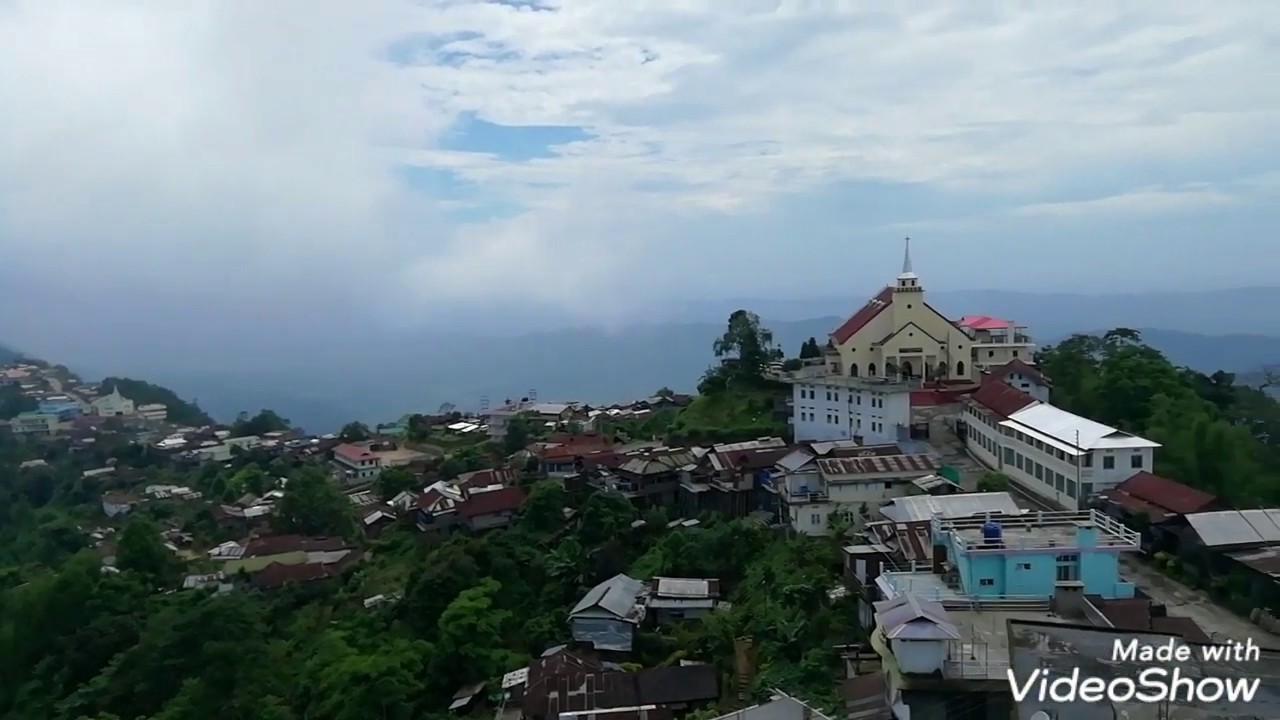 Beautiful view of Changki village , Nagaland - YouTube