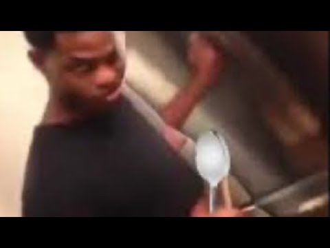 A comically regular sized spoon - YouTube