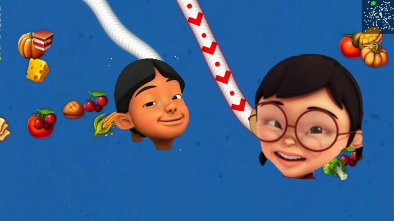 KISAH CINTA MAIL DAN MEI MEI | WORMS ZONE.IO - YouTube