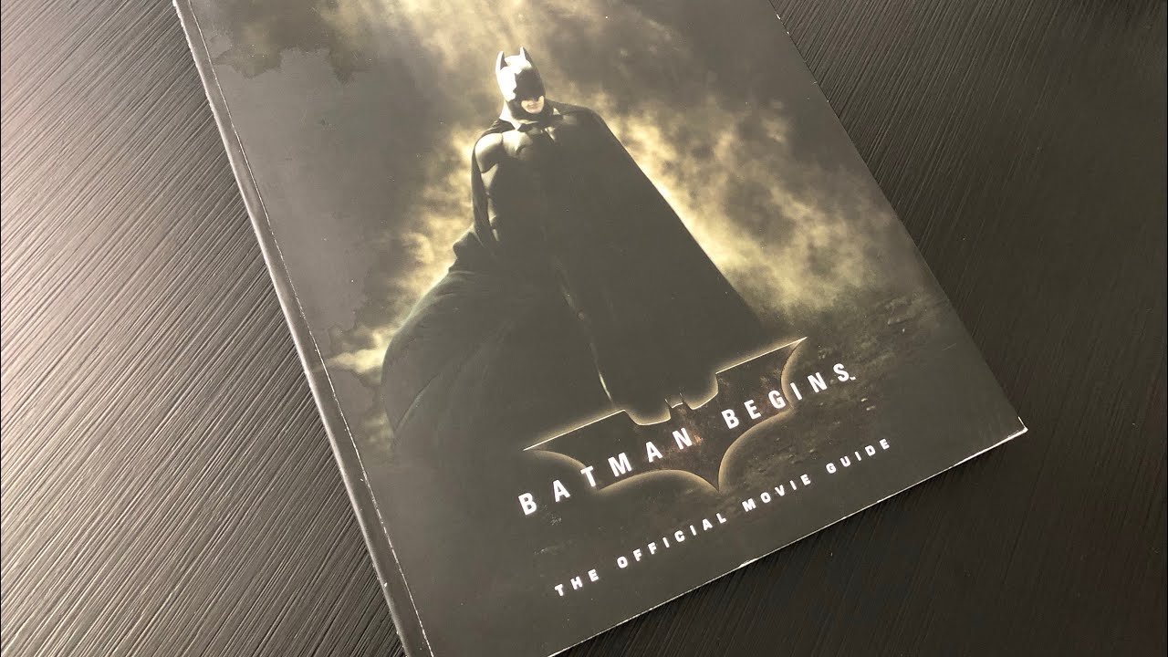 Batman Begins: The Official Movie Guide (Flip Book) - YouTube