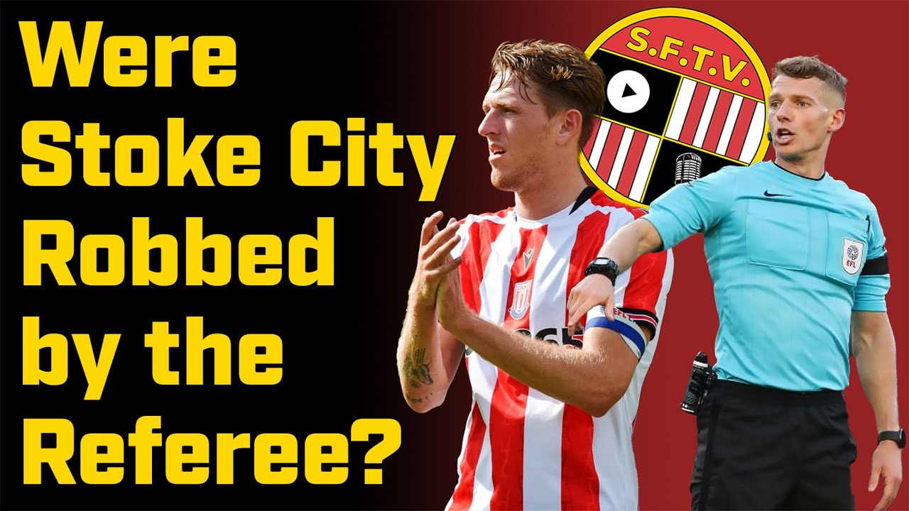 Were Stoke City robbed by the referee vs Millwall? Stoke Fan TV - YouTube