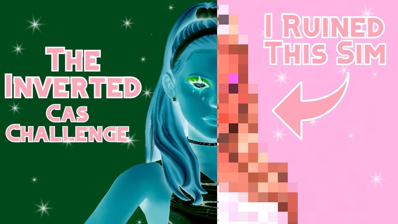 Inverted Challenge| Create A Sim| The Sims 4 - YouTube