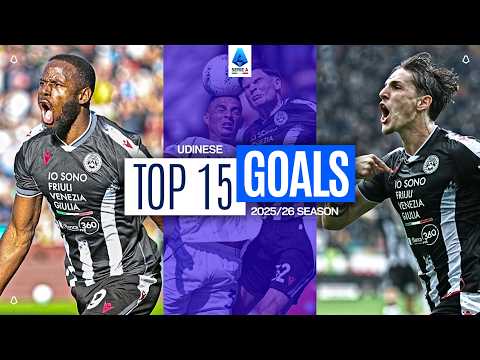 The Best Udinese Goals Of The Season ⚽ | Serie A 2025/26